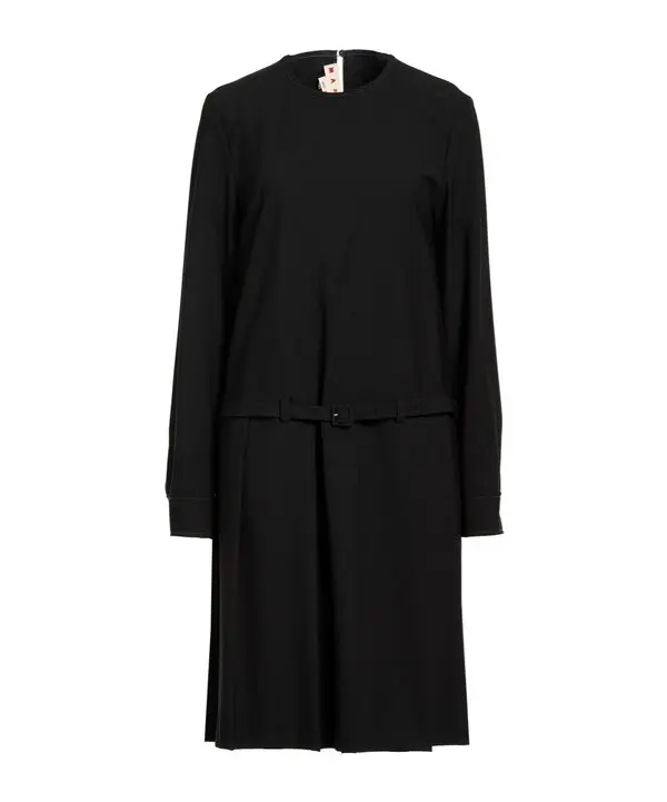 Marni Belted Pleated Dress