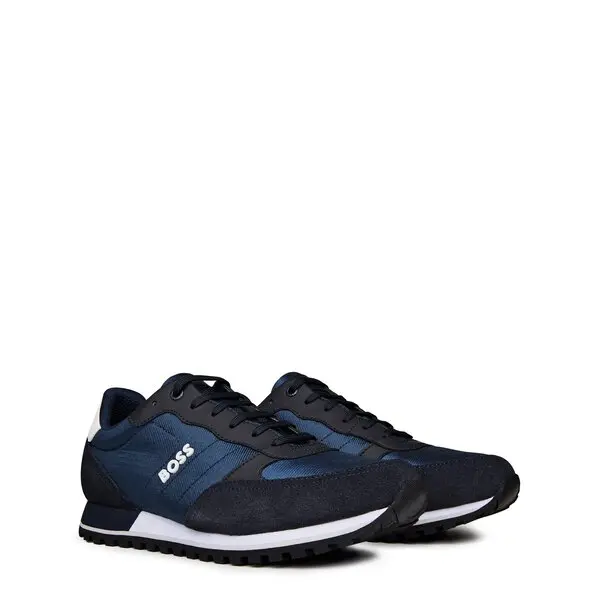 Hugo Boss Parkour Runners Textured Mesh Trainers