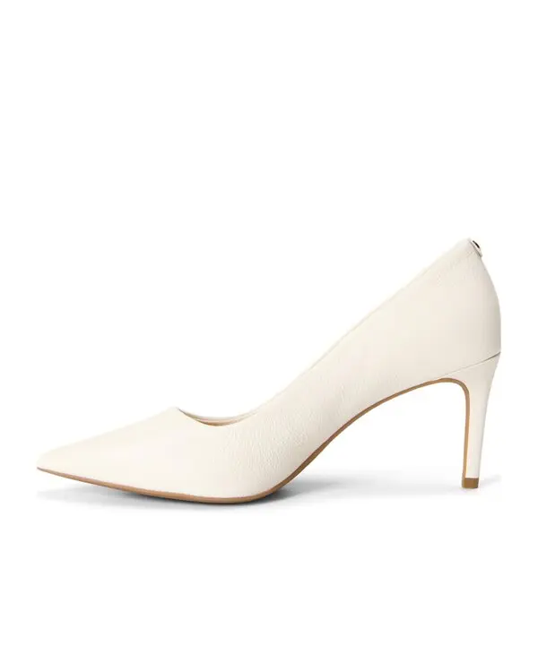 Michael Kors Flex Pointed Toe Faux Leather Pumps