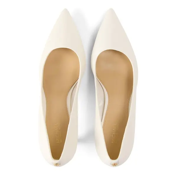 Michael Kors Flex Pointed Toe Faux Leather Pumps