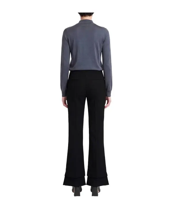 Chloé Solid-colored Wide-leg Pants