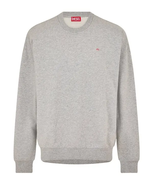 DIESEL® Minimalist Structured Sweatshirt - Gray