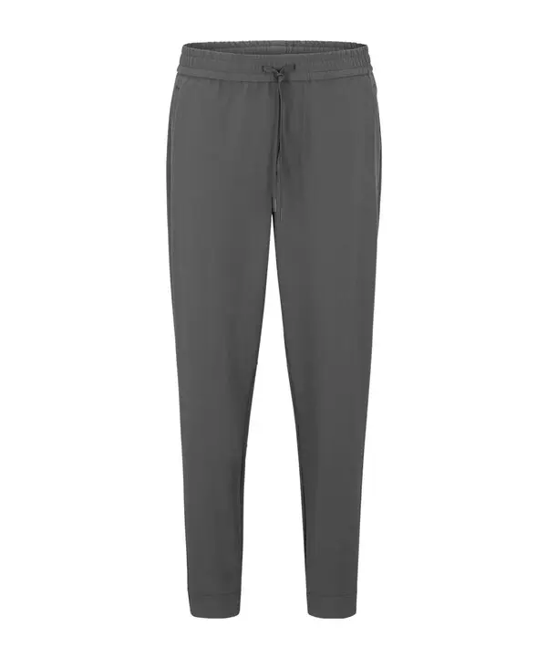 Hugo Boss Solid Casual Trousers - Black