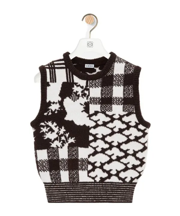 Loewe Vest In Wool