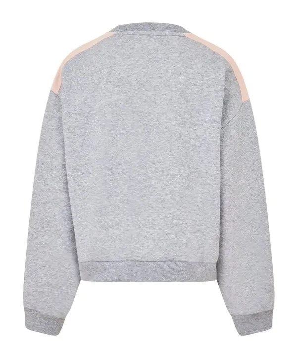 Lacoste Cropped Crewneck Sweatshirt