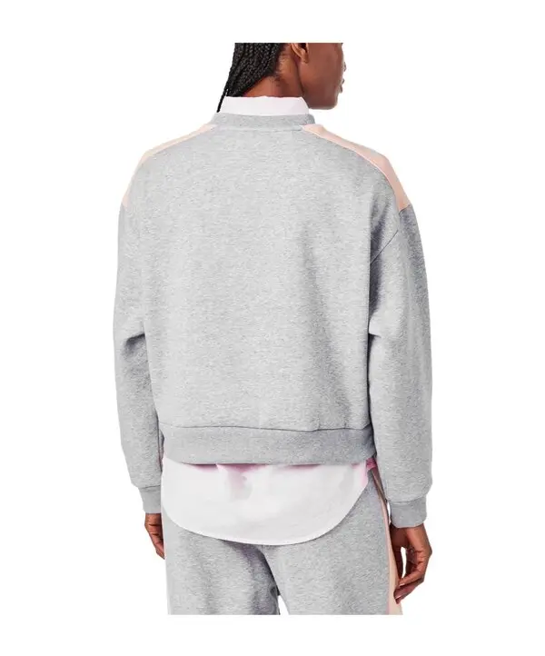 Lacoste Cropped Crewneck Sweatshirt