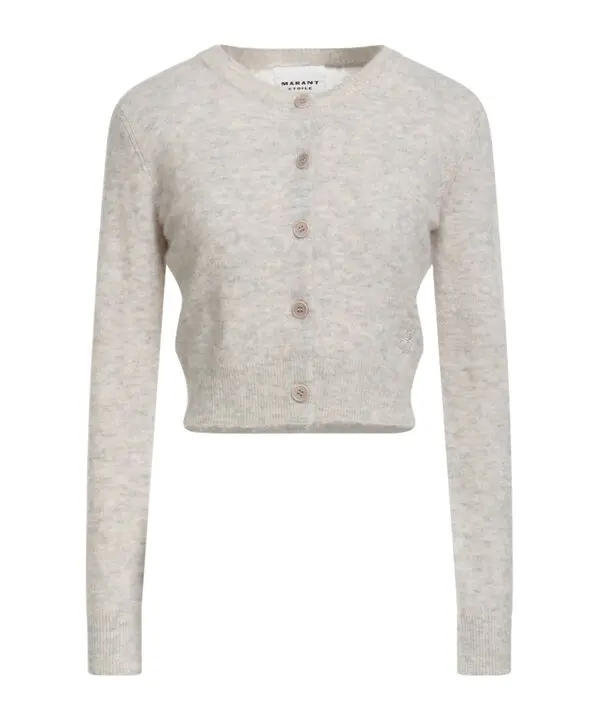 Isabel Marant Étoile Lightweight Knit Long-sleeve Cardigan - Grey