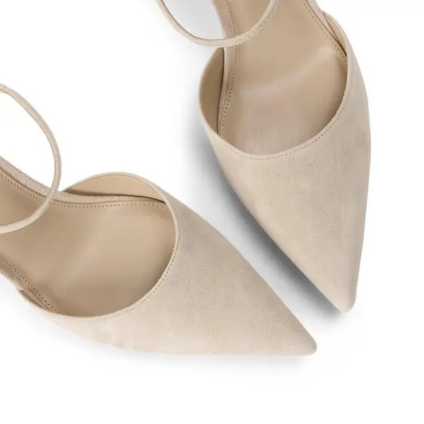 Michael Kors Stiletto Court Pumps With Ankle Strap