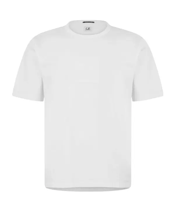 C.P. COMPANY Regular Fit Basic T-shirt - White