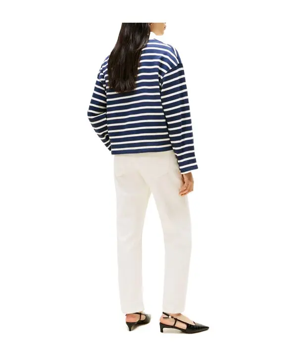 Tommy Hilfiger Striped Longsleeve Polo Shirt
