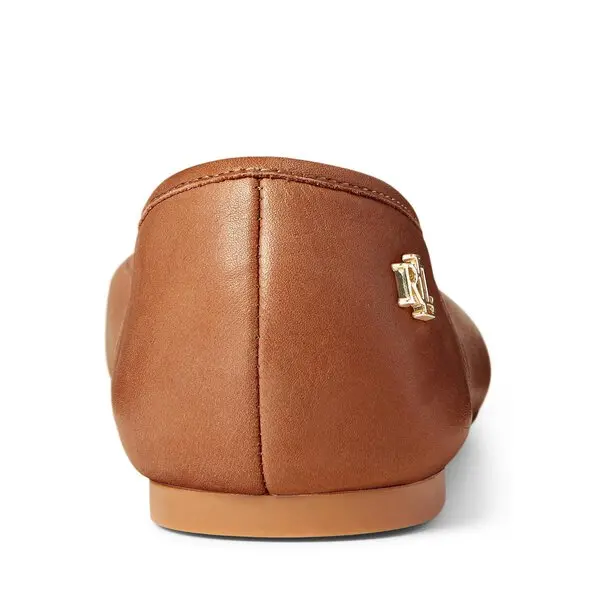 Ralph Lauren Solid Color Ballet Pumps