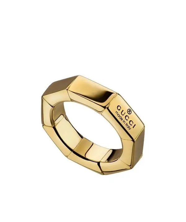 Gucci Trademark Squared Ring