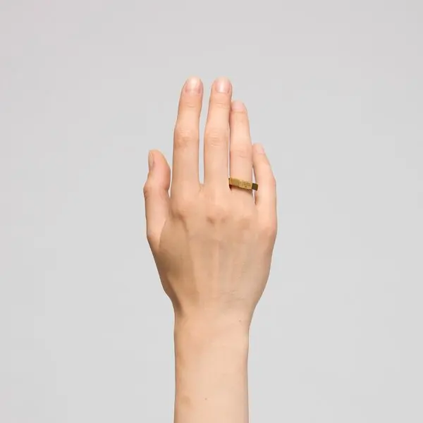 Gucci Trademark Squared Ring