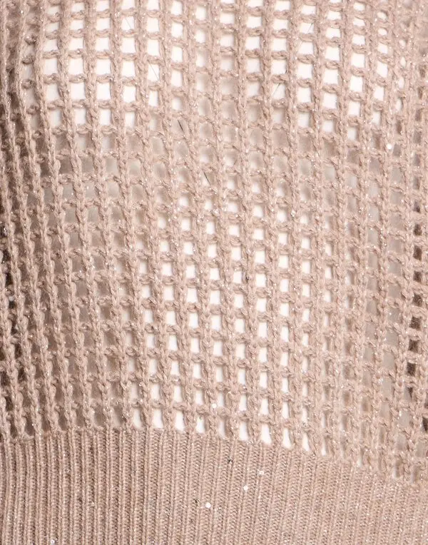 Brunello Cucinelli Sleeveless V-neck Knit Top