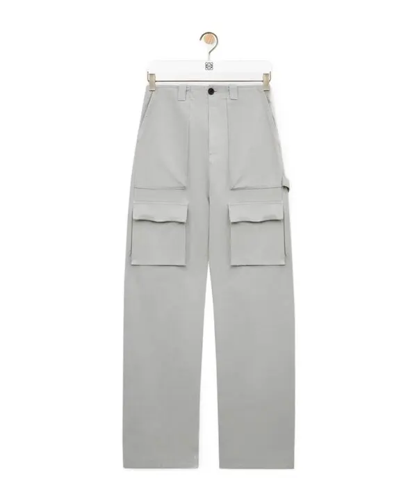 Loewe Cargo Trousers In Cotton