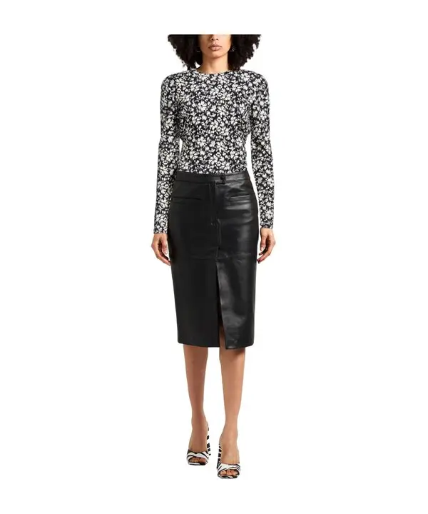 Isabel Marant Étoile Printed Long-sleeve T-shirt