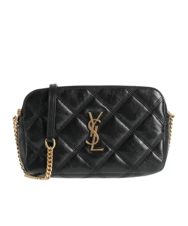 Saint Laurent Compact Camera Bag - Black