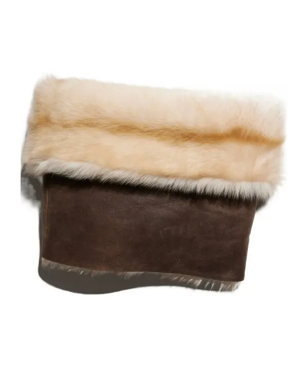 Gucci Shearling Cape