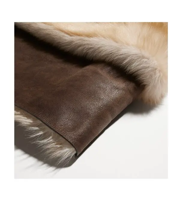 Gucci Shearling Cape