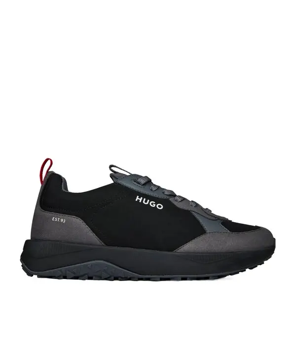 Hugo Boss Color Block Sneakers - Black