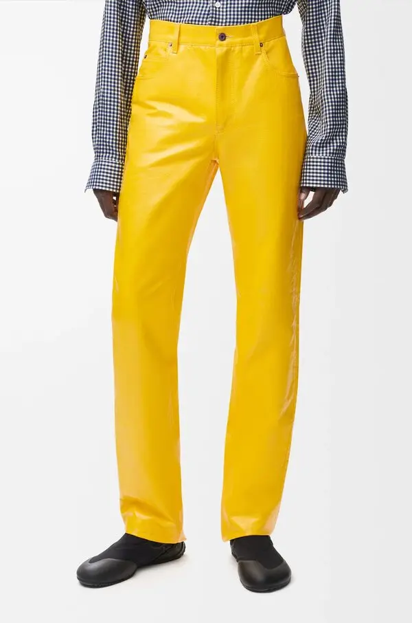 Loewe Trousers In Cotton Blend