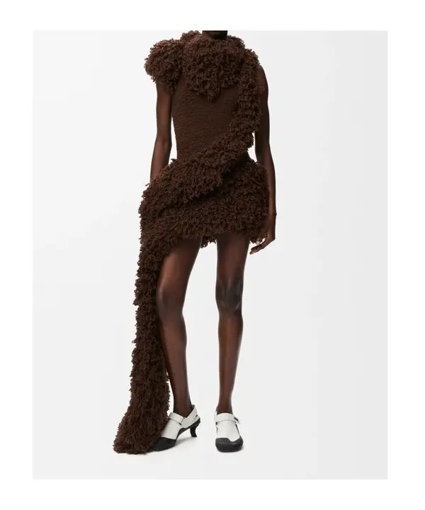 Loewe Dress In Wool Blend