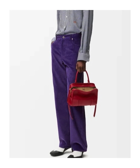 Loewe Trousers In Cotton Corduroy