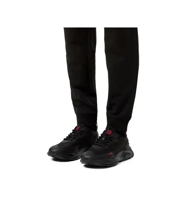 Hugo Boss Solid Color Sneakers