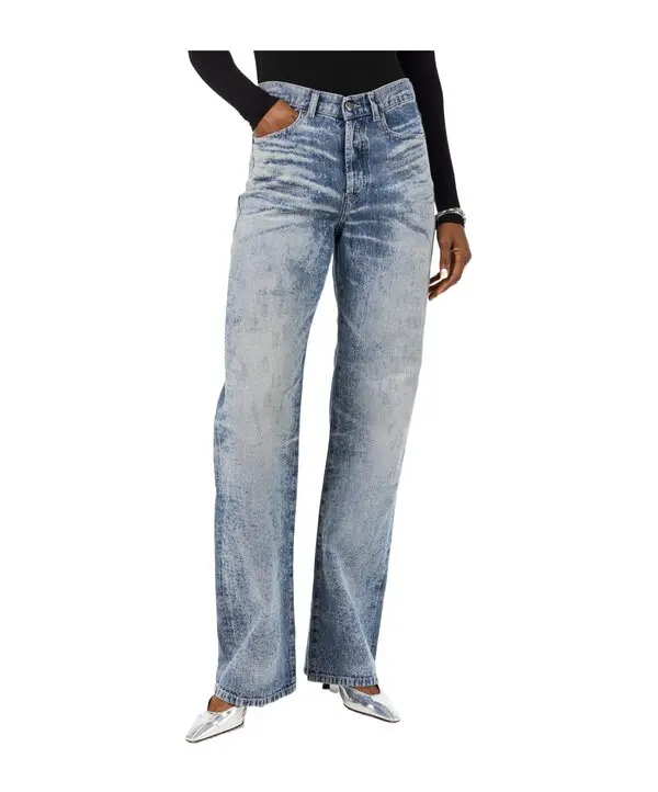 DIESEL® Highwaisted Straightleg Jeans