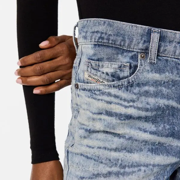 DIESEL® Highwaisted Straightleg Jeans