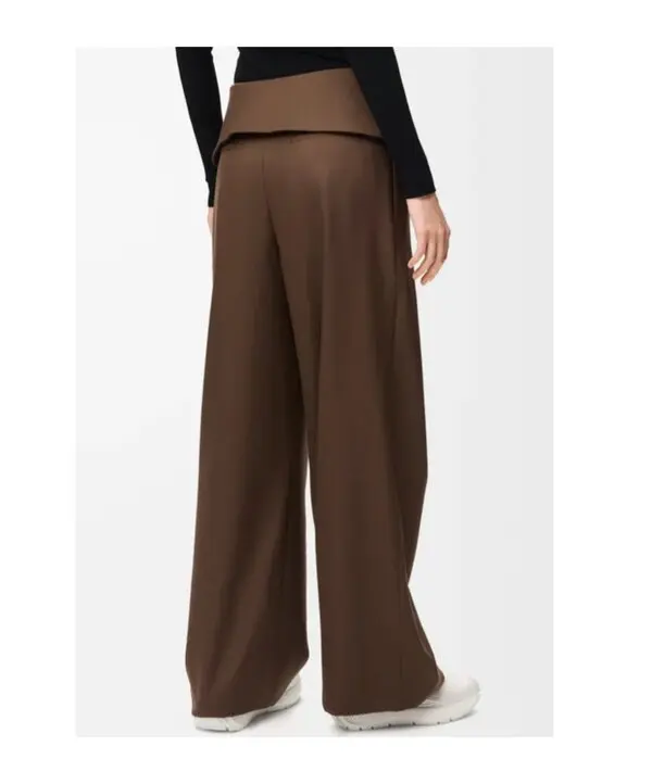 Loewe Draped Trousers In Wool