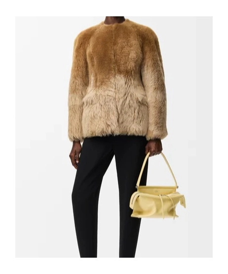 Loewe Jacket In Shearling