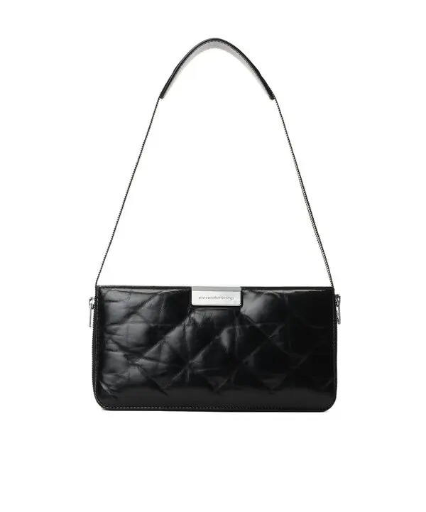 Alexander Wang Quilted Zippered Handbag - Black