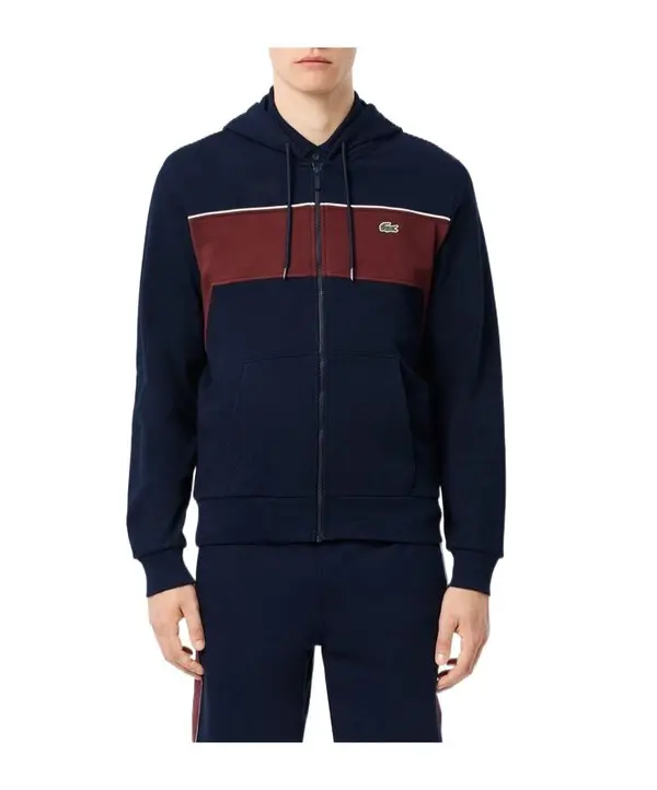 Lacoste Colourblock Zipup Hoodie