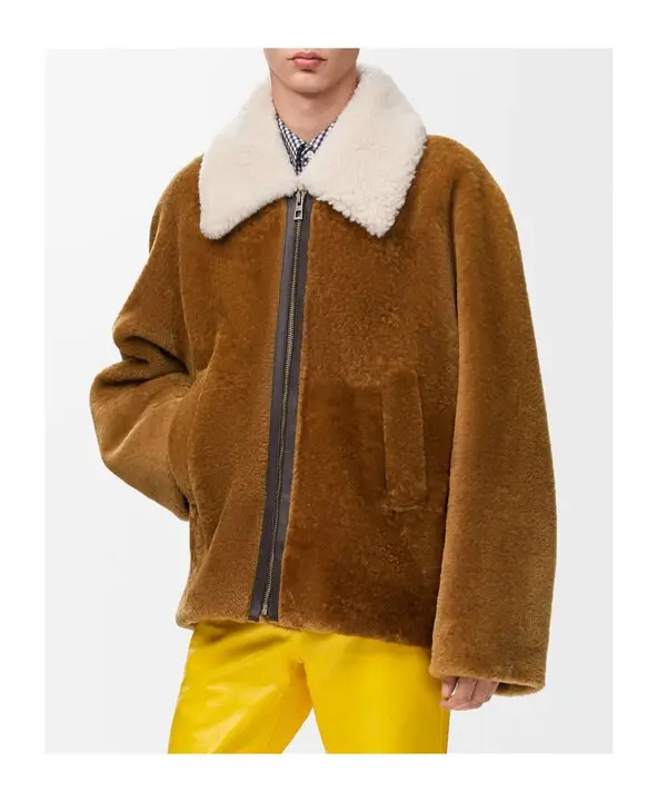 Loewe Jacket In Shearling