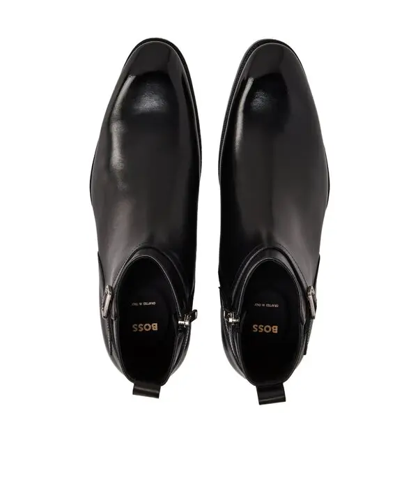 Hugo Boss Polishedleather Jodhpur Boots