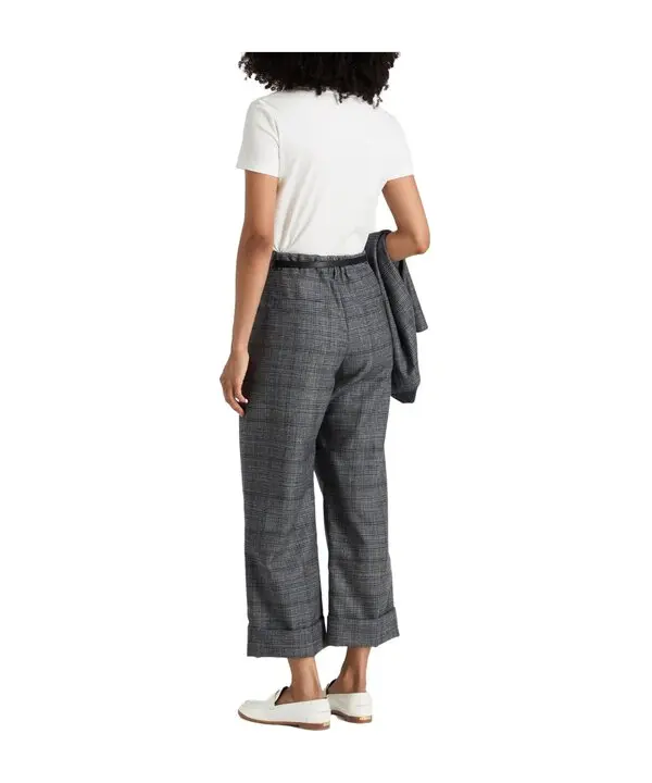 Brunello Cucinelli Straight-checked Suit Pants