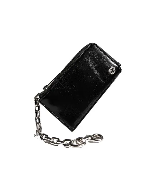 Gucci Interlocking G Zip Card Case
