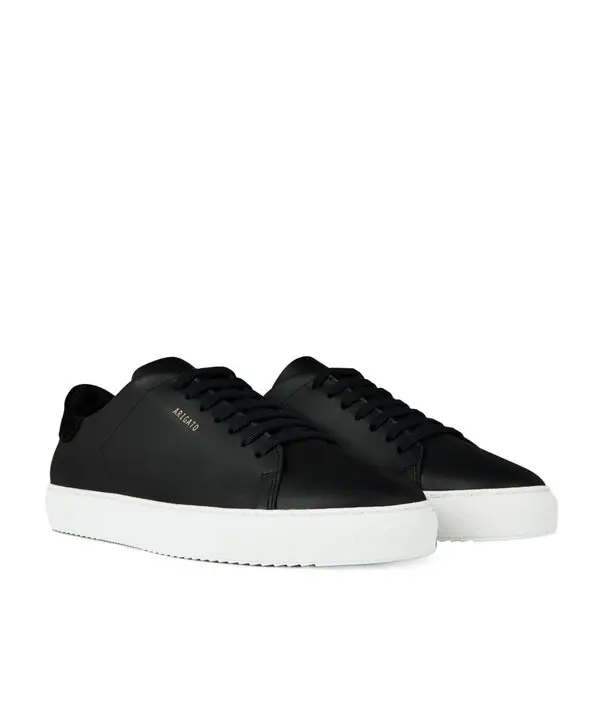 Axel Arigato Solid Color Leather Low Trainers