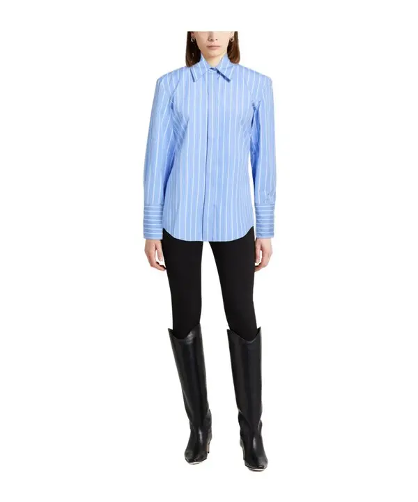 Sportmax Striped Long-sleeved Shirt