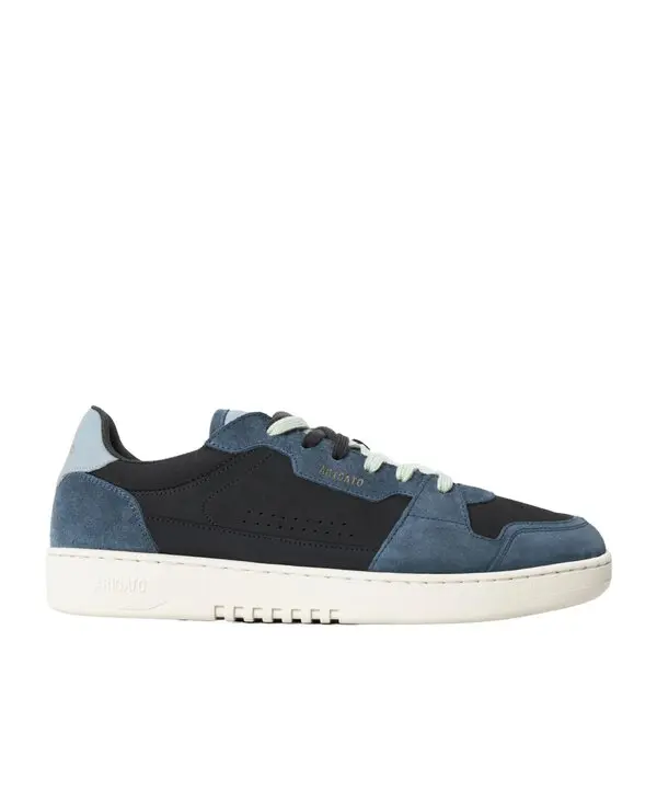 Axel Arigato Low Leather Trainers - Blue/grey