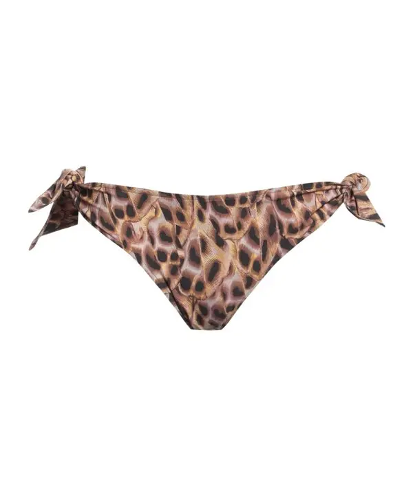 Isabel Marant Étoile Leopard Print Bikini Bottoms - Brown