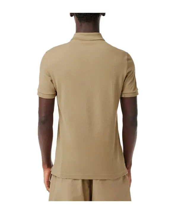 Lacoste Short Sleeve Logo Polo Shirt - Brown