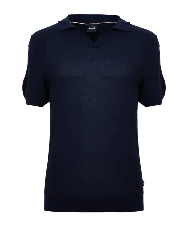 Hugo Boss Shortsleeve Knit Polo Shirt