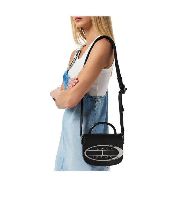 Tommy Hilfiger Logo Plaque Crossover Bag
