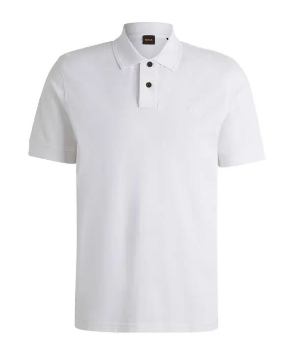 Hugo Boss Purewhite Shortsleeve Polo Shirt