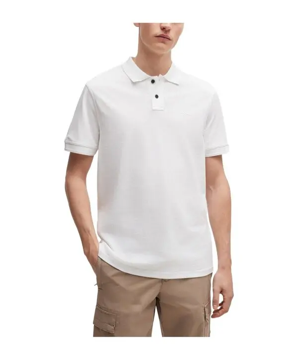 Hugo Boss Purewhite Shortsleeve Polo Shirt