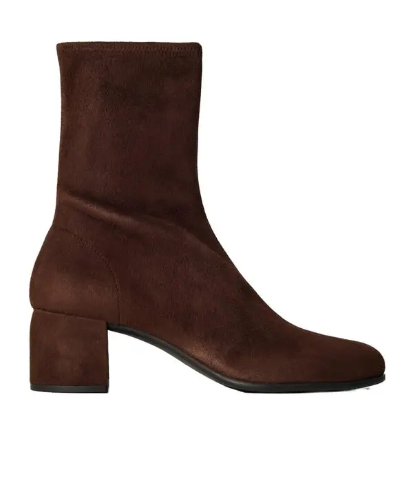 Prada Elastic High-top Boots And Shoes - Brown
