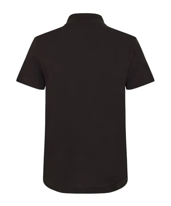 Lacoste Shortsleeve Polo Shirt With Horizontal Colourblock Stripes