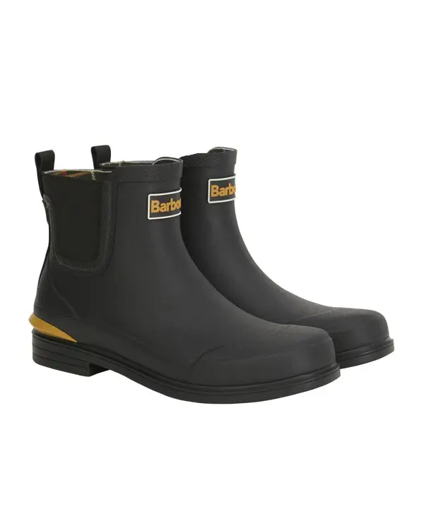 Barbour Solid Color Ankle Boots